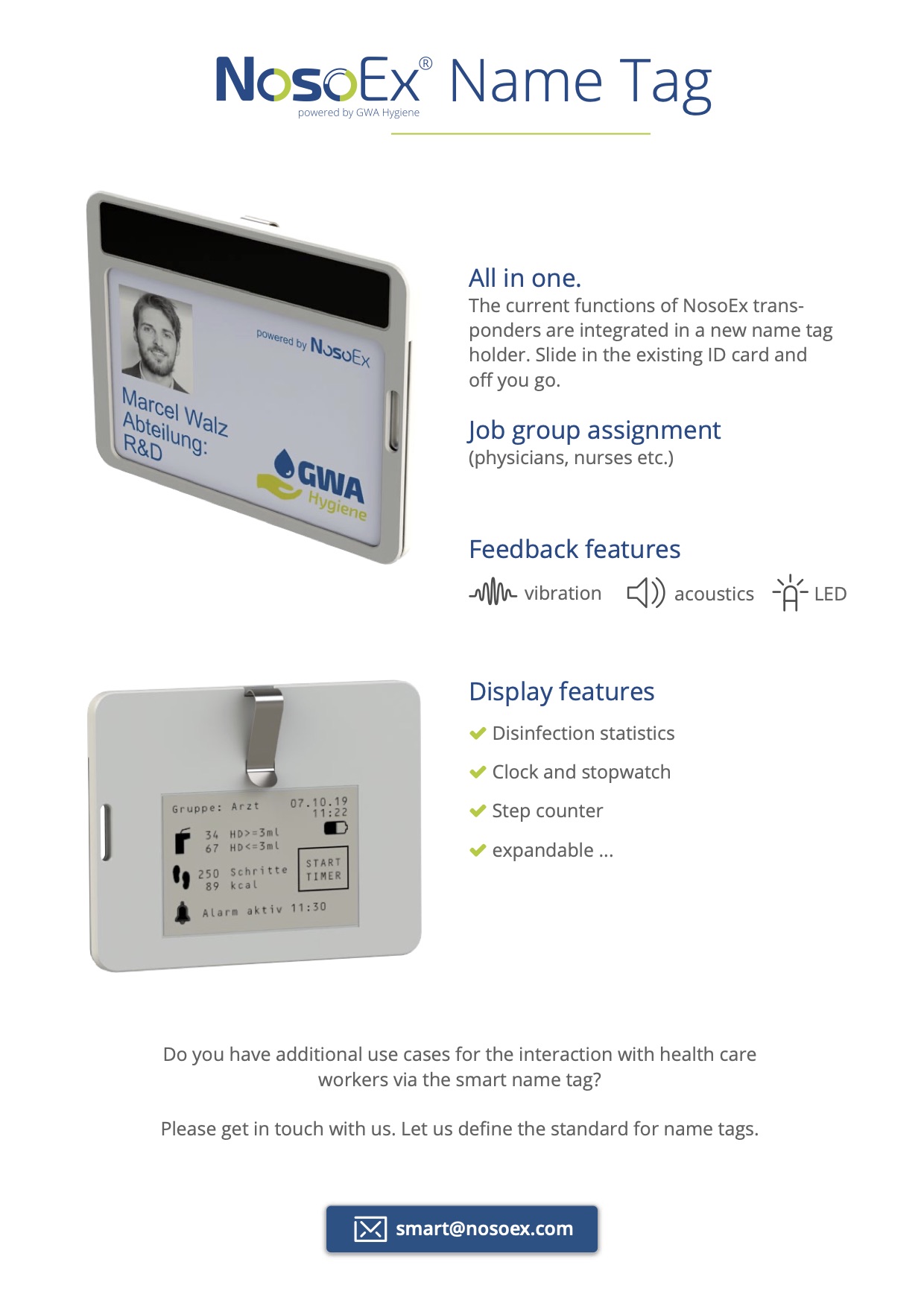 Smart Name Tag - NosoEx by Hypros